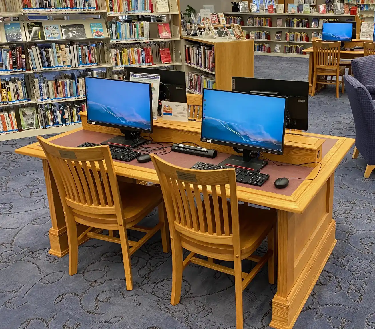 Public Computers & Printing | Dover Town Library